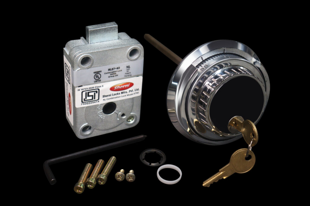 NL 4 Wheel Combination Lock – Sherni Locks